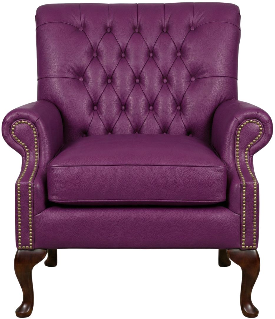 Parliament Leather High Back Chair | Chesterfields Direct