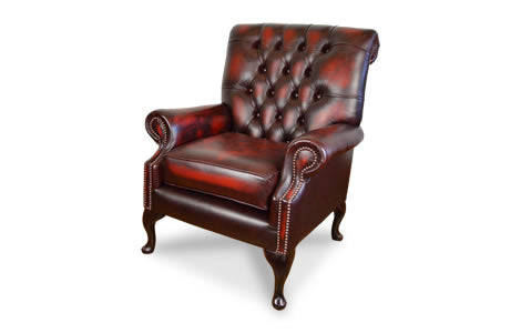 Parliament Leather High Back Chair | Chesterfields Direct